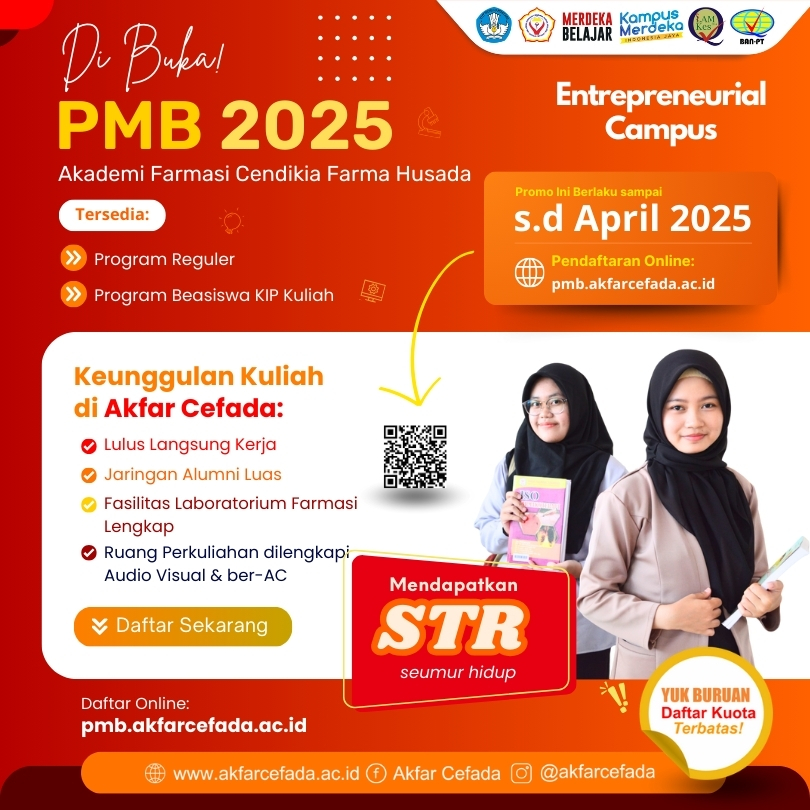 Penerimaan Mahasiswa Baru | AKFAR CEFADA